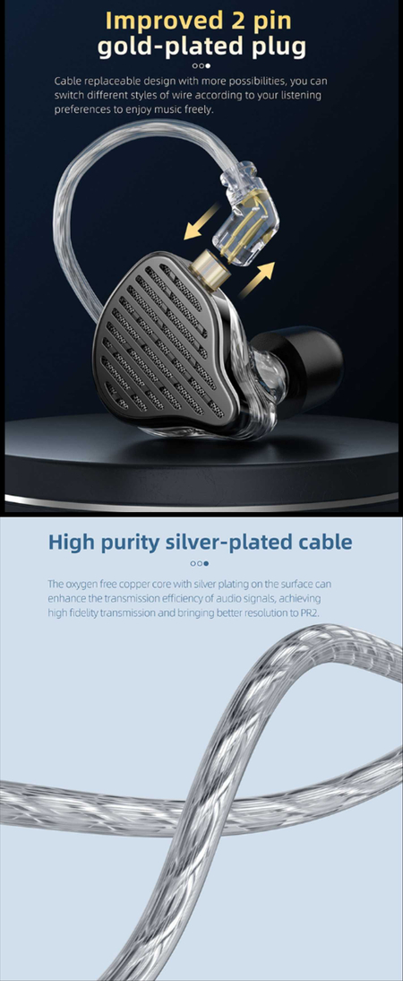 Новинка 2023 новые запечатанные планарные KZ PR2 Hi-Fi