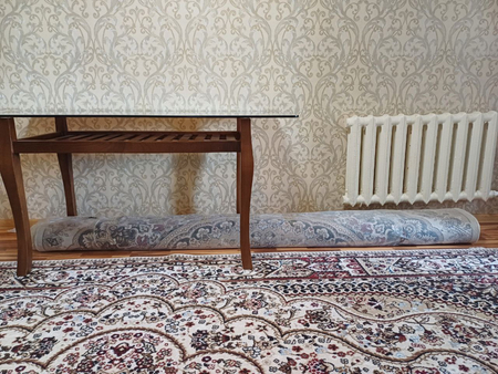 Классический стеклянный стол