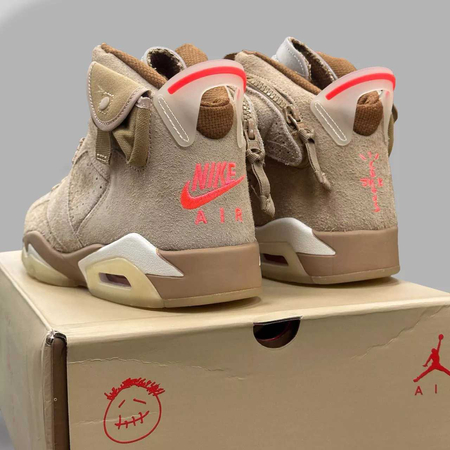Nike Air Jordan 6 Retro Travis Scott British Khaki