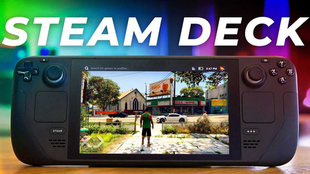 Steam Deck 256GB + защитное стекло