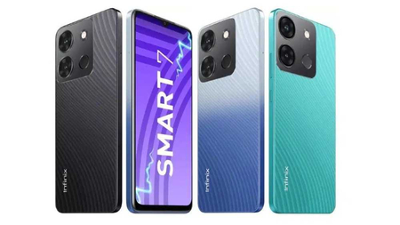 INFINIX SMART 7 4/64 misli ko‘rilmagan silliqlikni ta’minlaydi.