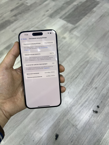 iPhone 15 Pro Max CH/A 256 GB Black ideal