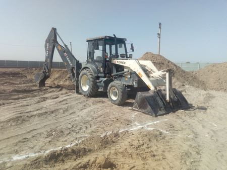 TEREX TLB 740S сборка Индия