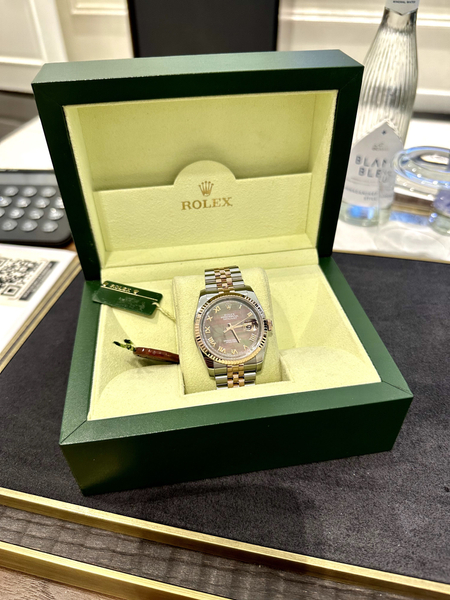 Rolex Datejust 36mm Steel and Everose Gold 116231