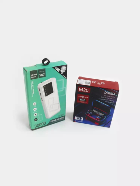 M20 Air Pods va Power Bank Mega Aksiya narxda
