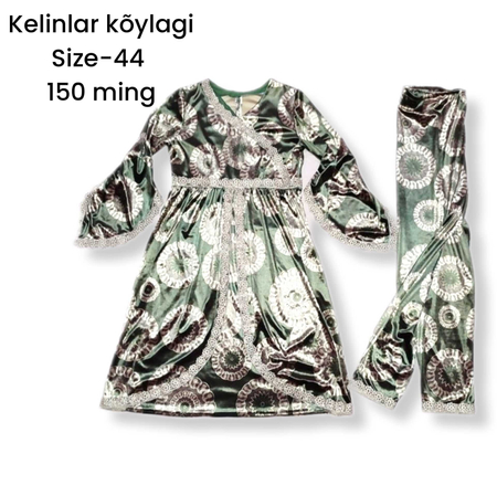 Kelinlar sarpo ko'ylagi va klach