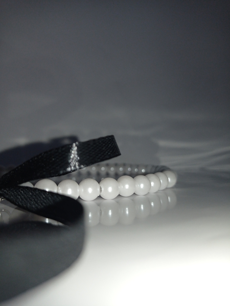 Чокер с лентами и серёжки/lentali choker va ziraklar