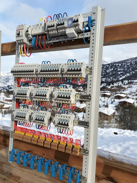 Elektrika kamera domofon kondiyor електрика кондиёр видеонаблюдения