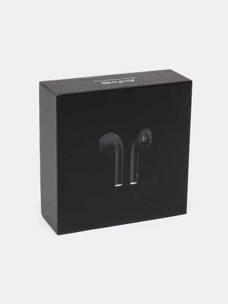 Беспроводные наушники Airpods 2.2, чёрный матовый