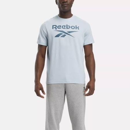 Reebok США хлопковая футболка на лето оригинальная мужская майка