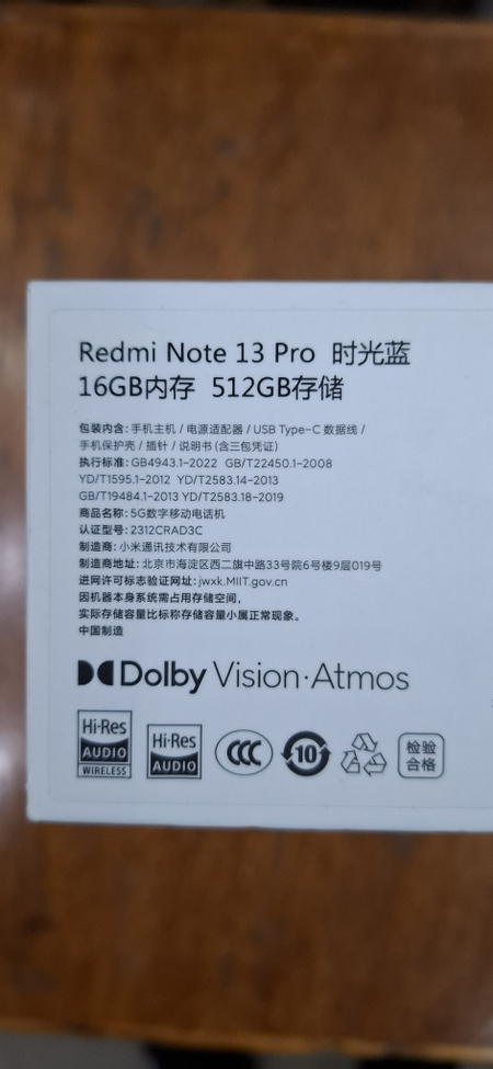 Redmi NOT13 PRO 512GB 16/ROM sotiladi