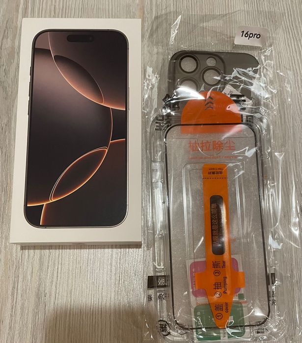 Новый IPhone 16 pro desert titanium 128gb
