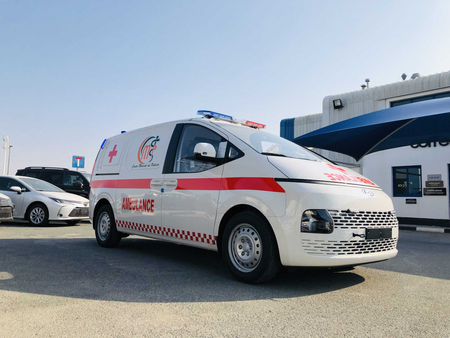Машина скорой помощи Hyundai Staria Ambulance/ цена с растаможкой
