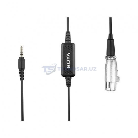 BOYA BY-BCA6 переходник соединяющий XLR микрофоны со смартфонами