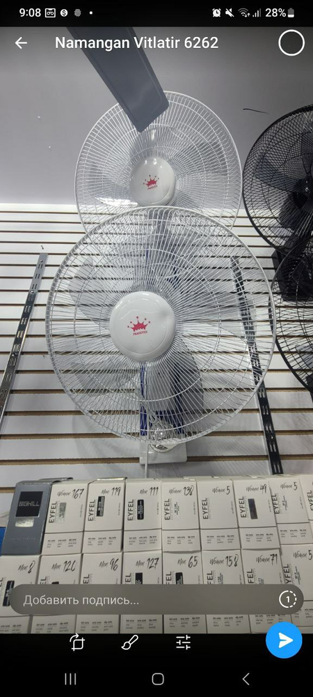 Вентилятор настенный      ventilator devolga