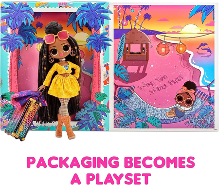 L.O.L. Surprise! World Travel Sunset Fashion Doll with 15 Surprises