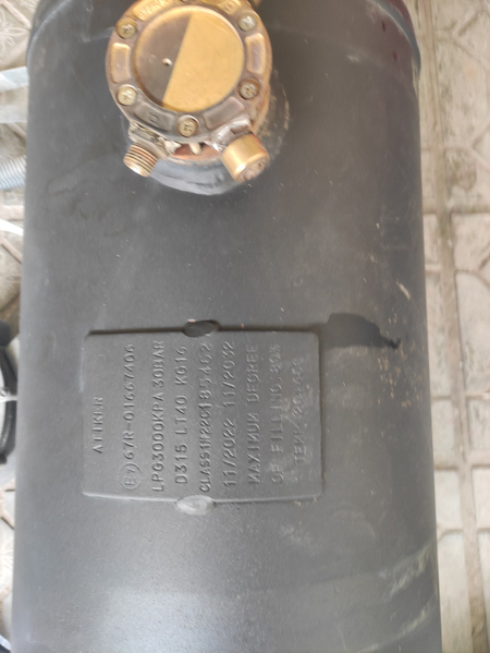 Propan gaz ballon 40 litr 2023