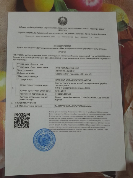 Xanqa tumani sarapayon qishloqi qaramazi maxallasi