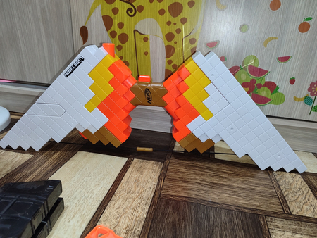 Пистолет Nerf оригинал от Майнкрафта