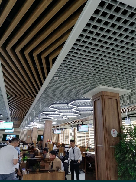 реечний потолок реечний грильято армстронг