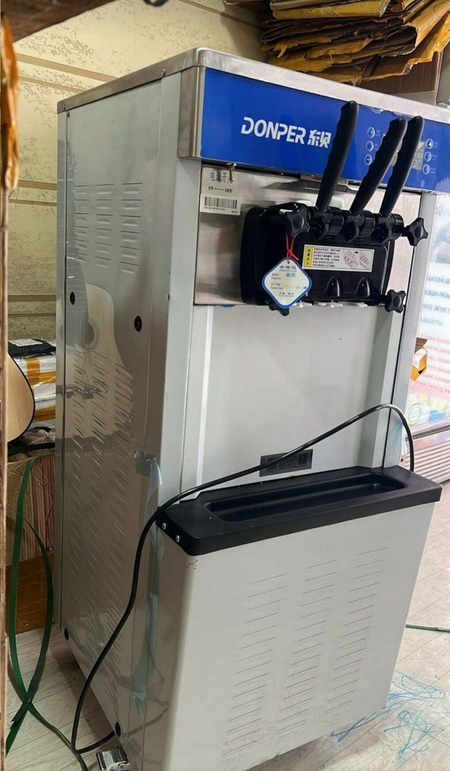 frezer 220v muzqaymoq apparati