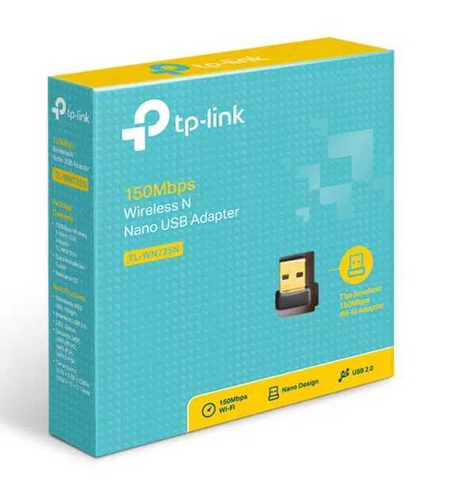 TP-Link TL-WN725N N150 Ультракомпактный Wi-Fi USB‑адаптер, adapter