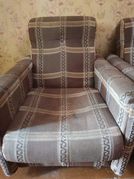Диван раскладной с креслами