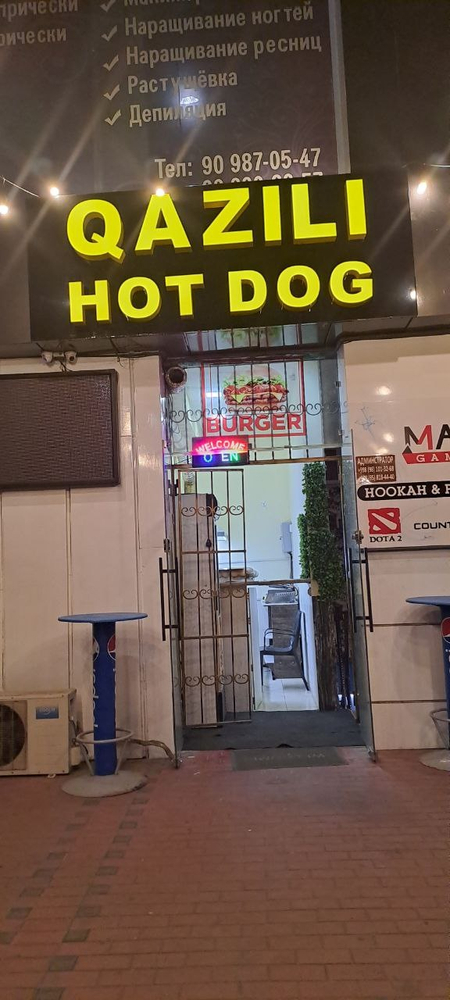 Tayyor biznes sotiladi, qazili xot dog