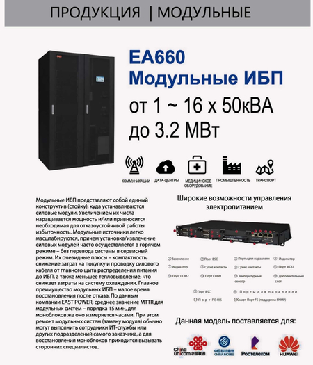 Источники бесперебойного питания серии ЕА200 — ИБП от 600 до 2000 ВА