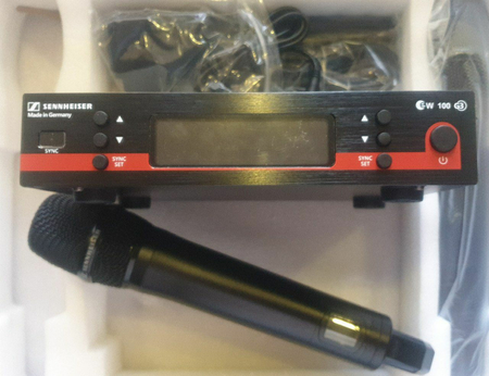Привозной радиомикрофон двойной  Sennheiser ew100