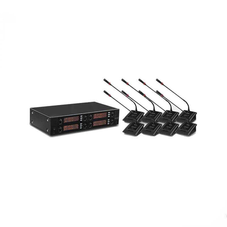 Микрофон настольный беспроводная 8-канальная Agile KX-D3938