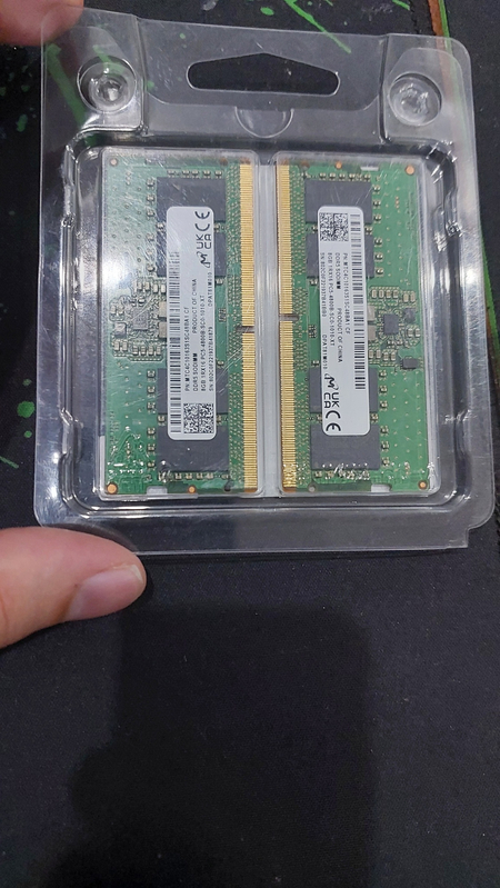 Продается ОЗУ CRUCIAL DDR5/4800 16GB(16GBx1)