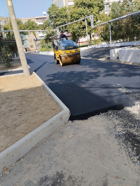 Asfalt ishlarni garantiya bilan yotqizamiz