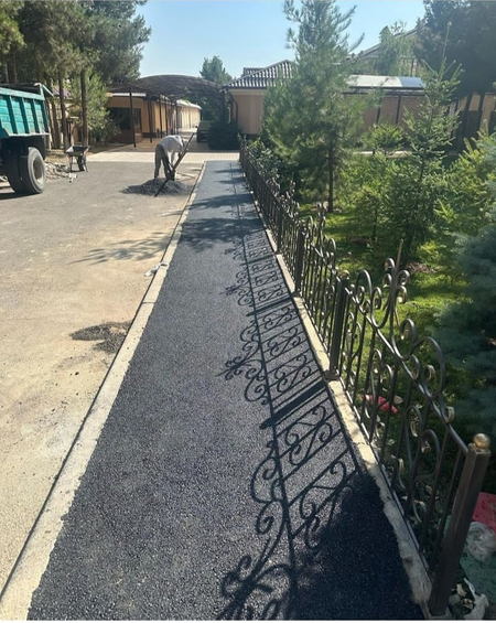 Асфалт ишларини киламиз