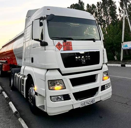 Бензавоз MAN TGX evro5