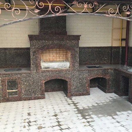 Барбекю, летние кухни,камины