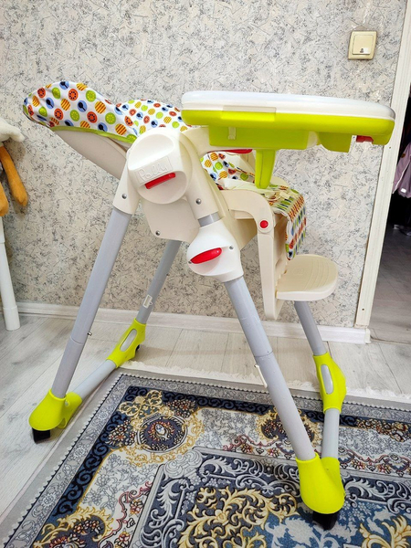 Стульчик для кормления chicco polly