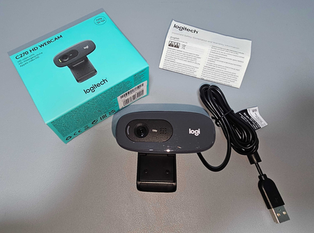 Веб-камера Logitech C270 HD (Евро)