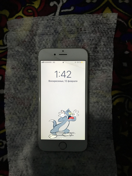 Iphone 6 xotira 16 rangi gold