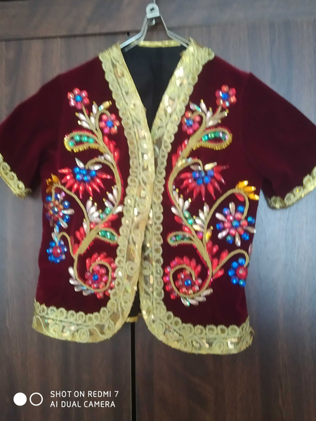 национальный узбекский костюм для девочки