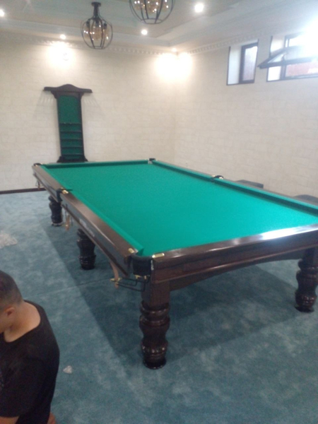 Har xil turdagi va o'lchamdagi Billiard bilyard yasaymiz va o'rnatamiz