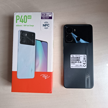 Itel p40 4+4/128