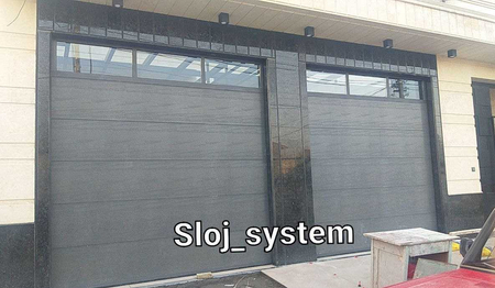 Автоматические секционные  ворота