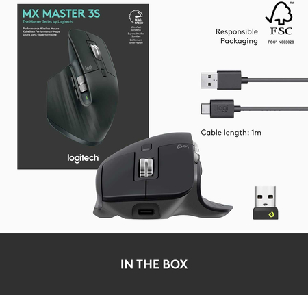 Беспроводная мышь, Logitech MX Master 3S