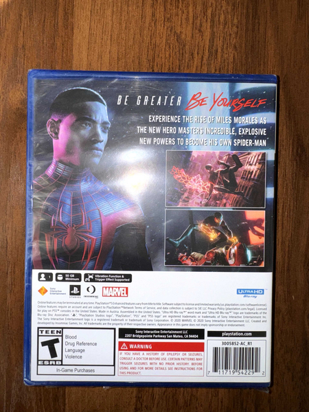 Spider-Man Miles Morales (PlayStation 5)