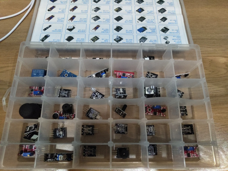 Arduino Mega и Arduino Sensors kit