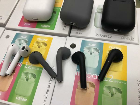 БЕПУЛ Доставка, airpods inpods12 Новые Запечатанные . Янги версия.
