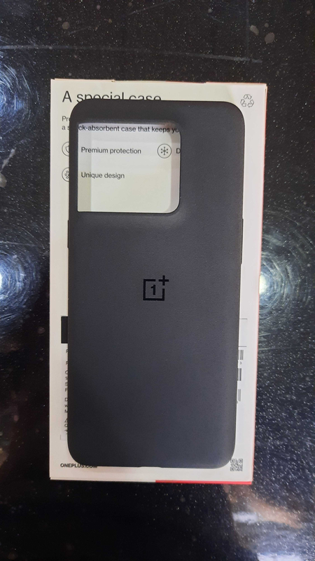 OnePlus 10T 5G uchun, Original qumtoshli bamper g`ilofi.