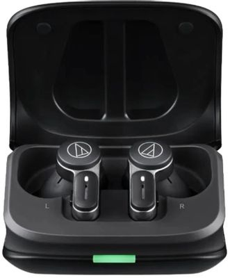 Наушники Audio-Technica ATH-TWX7, Bluetooth, внутриканальные, черный