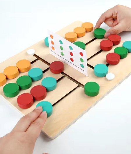 Montessori logic board